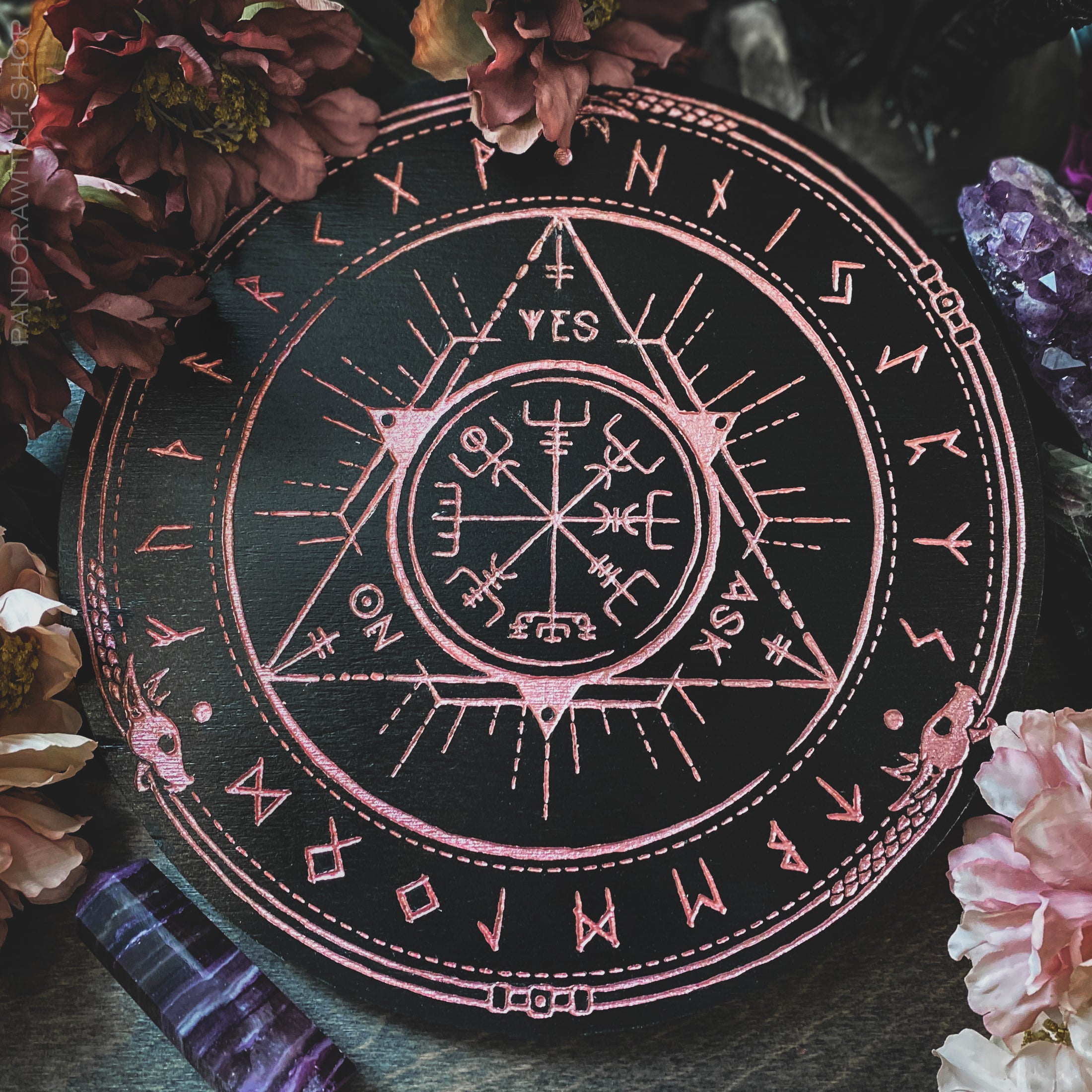 Pendulum Board - Runic PINK