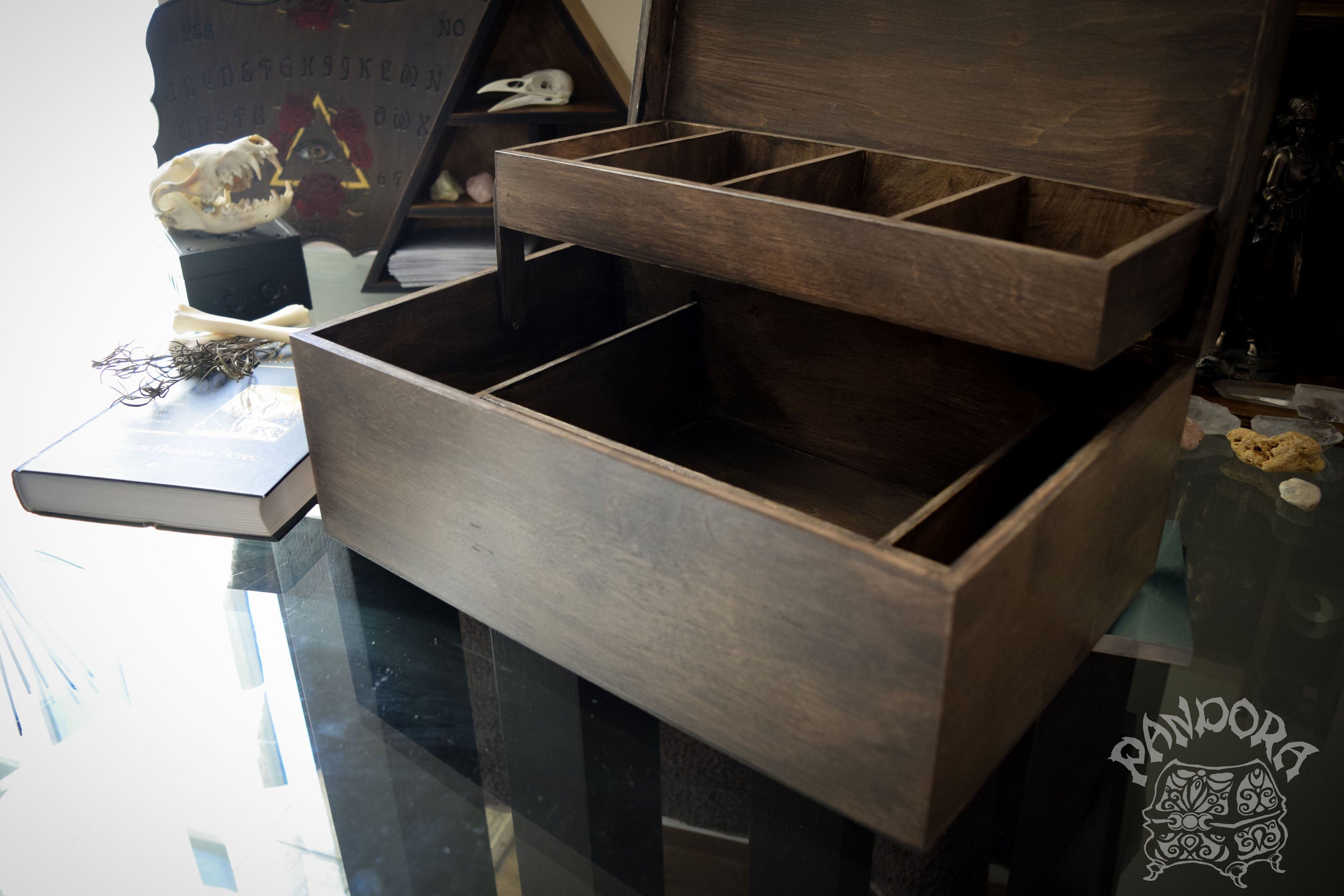 Big Witch Box - Two-story large altar box with sections