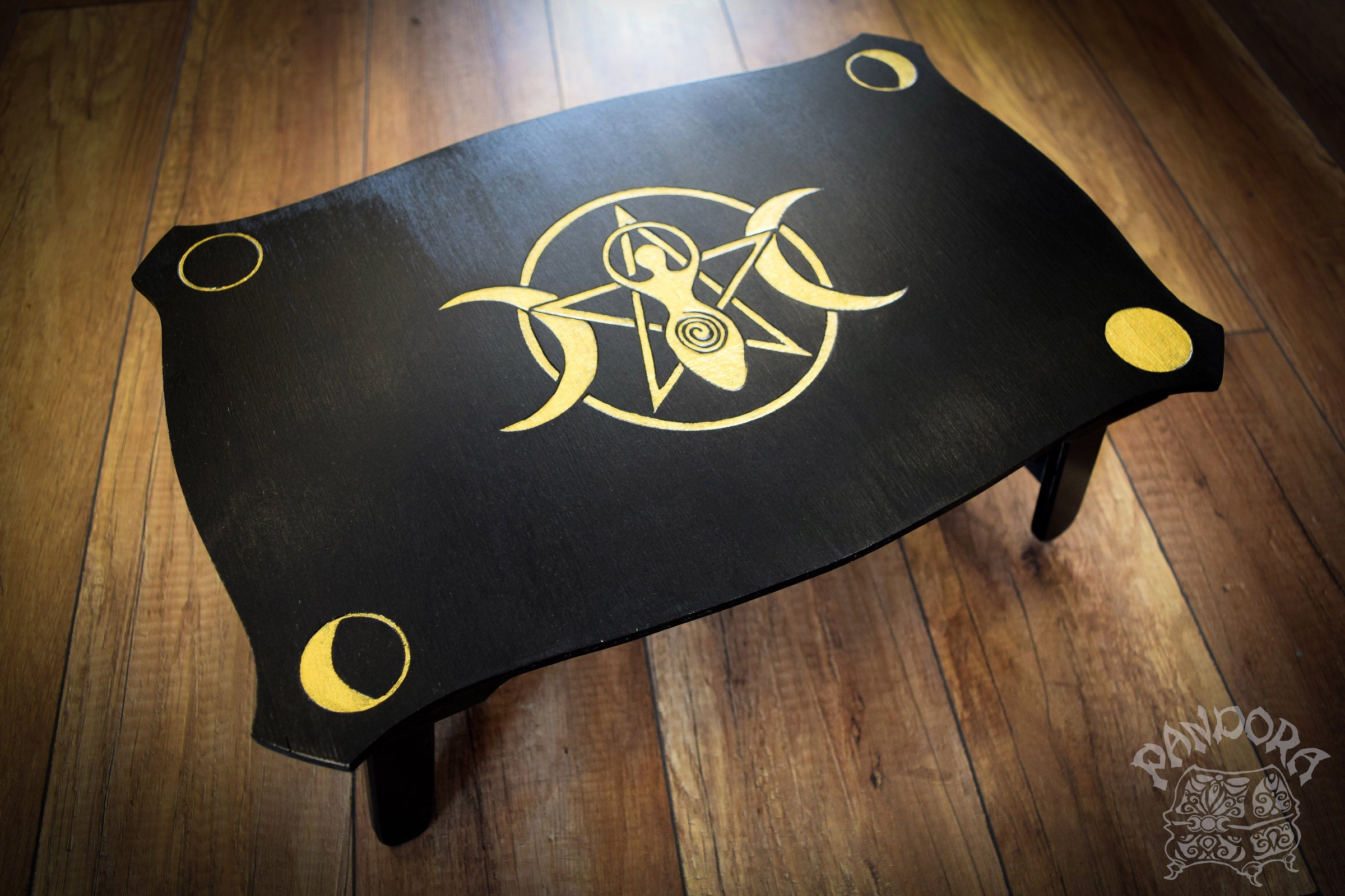 Altar Table - Golden Moon Goddess
