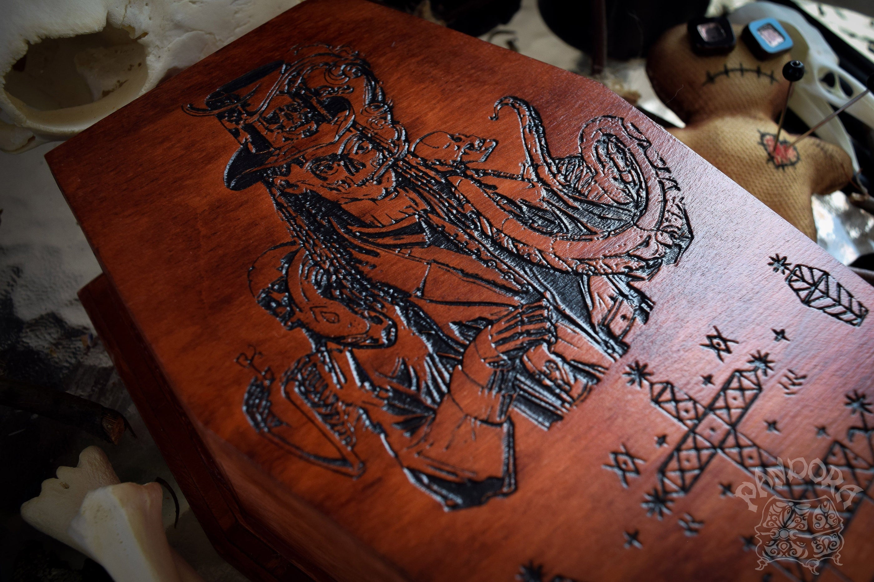 Box Coffin - Baron Samedi