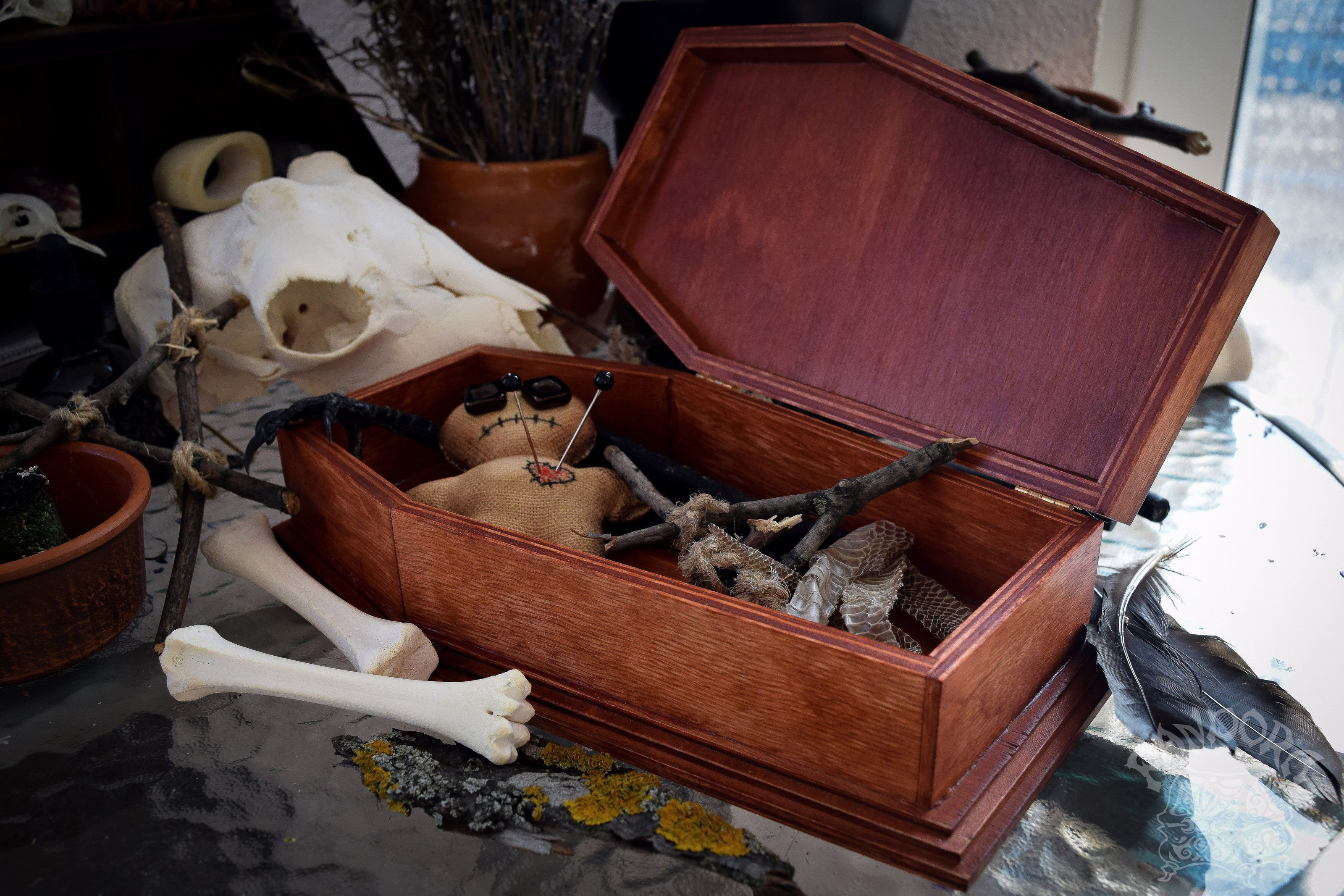 Box Coffin - Baron Samedi