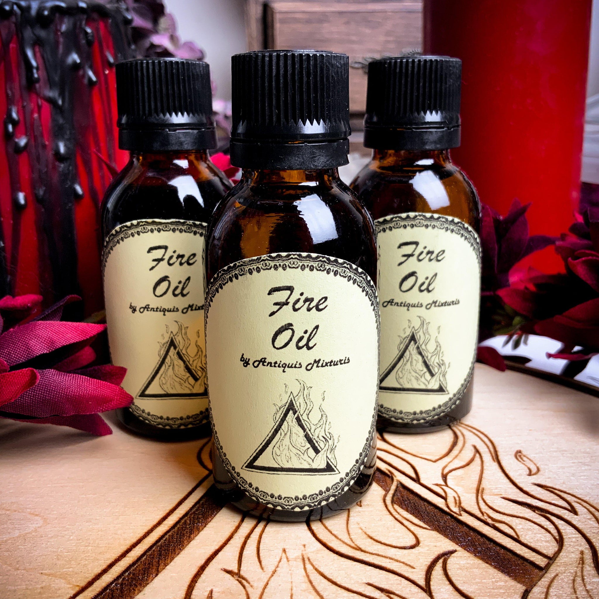 Fire Oil - Elemental Magic