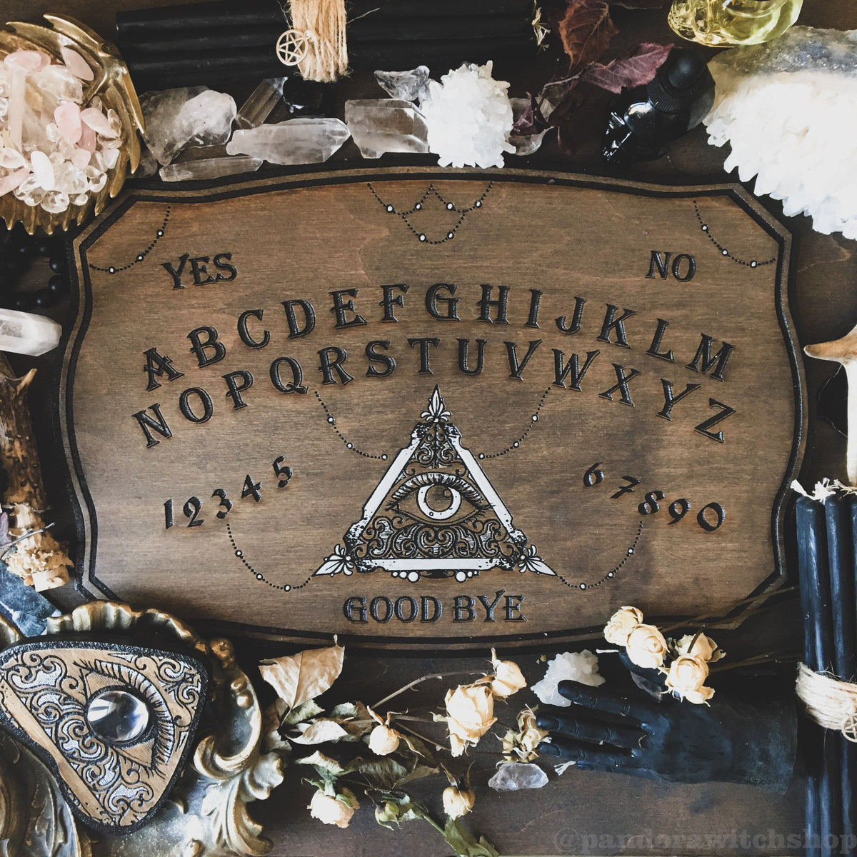 Ouija Board - All Seeing Eye - Silver
