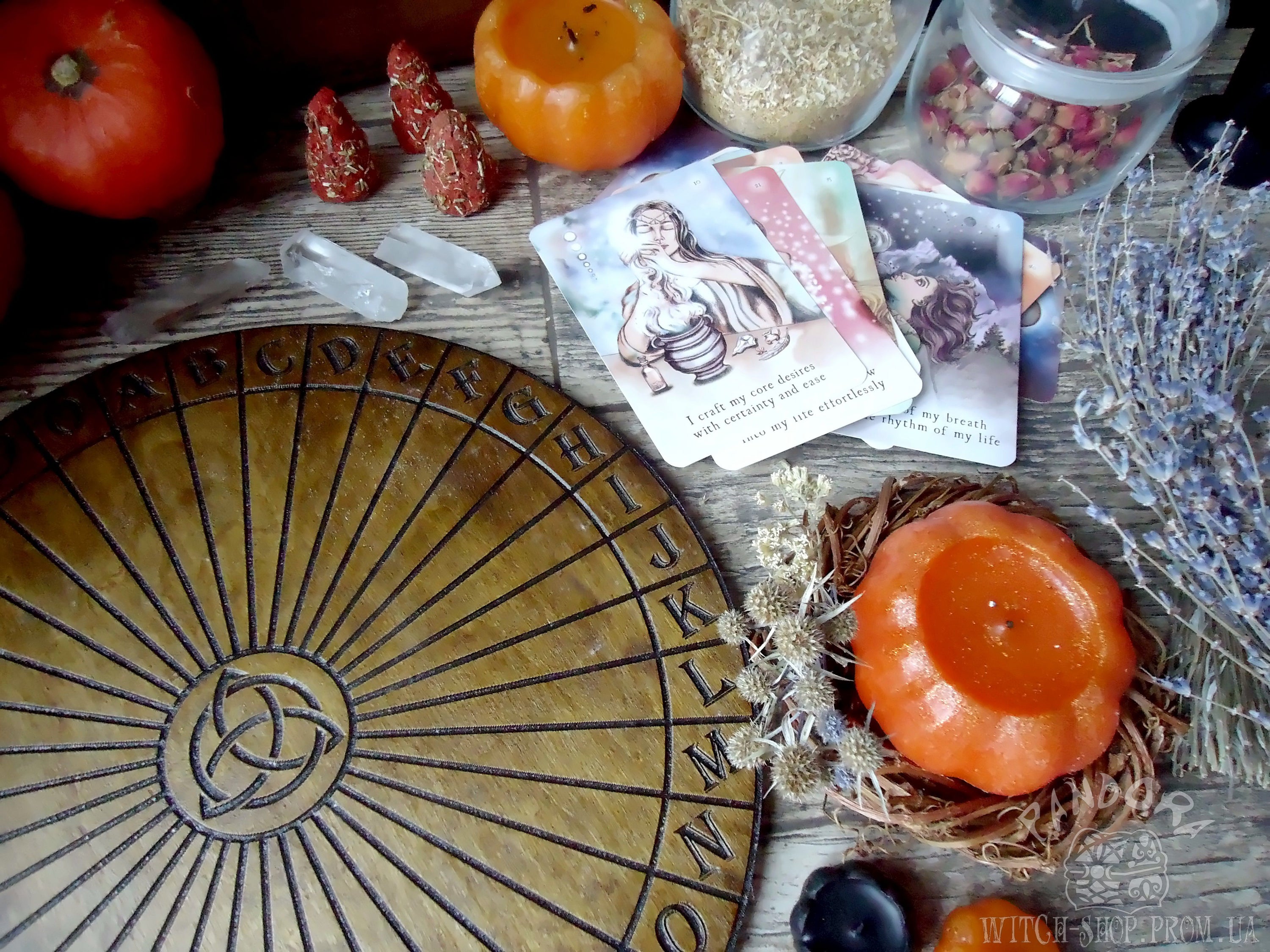 Pendulum Board, Spirit, Divination, Metaphysical - Triquetra