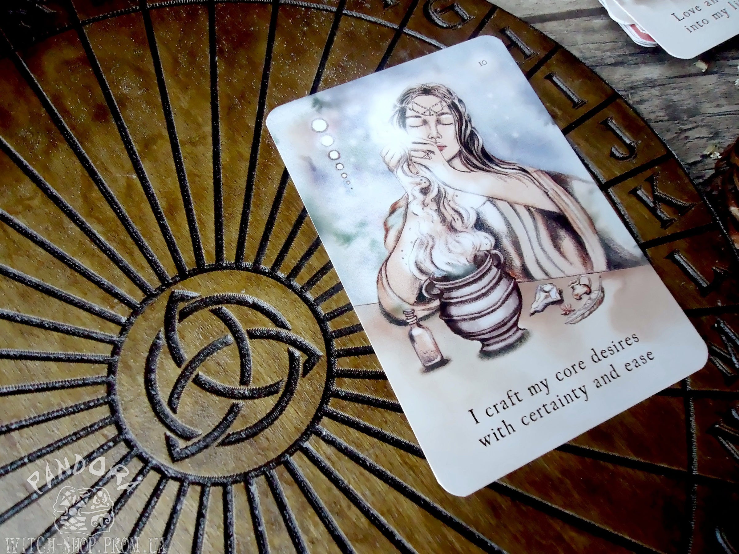 Pendulum Board, Spirit, Divination, Metaphysical - Triquetra